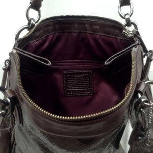 Coach | Bags | New Coach Embossed Python Kristin Satchel 837 | Poshmark